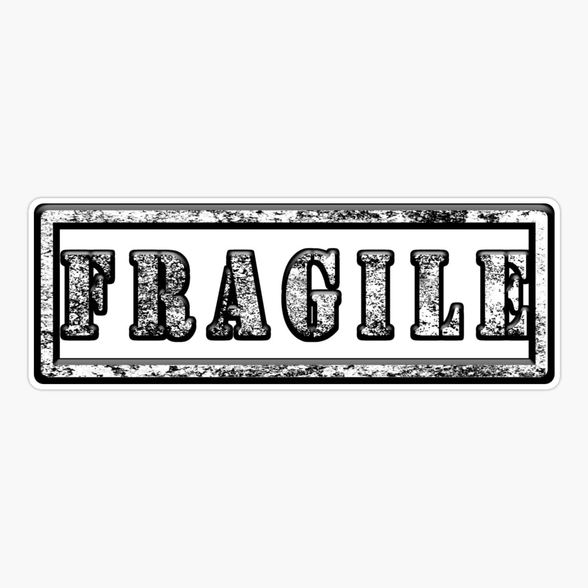 Onim Fragile Sticker, Phone Decal Water Bottle Stickers Car Decals ...