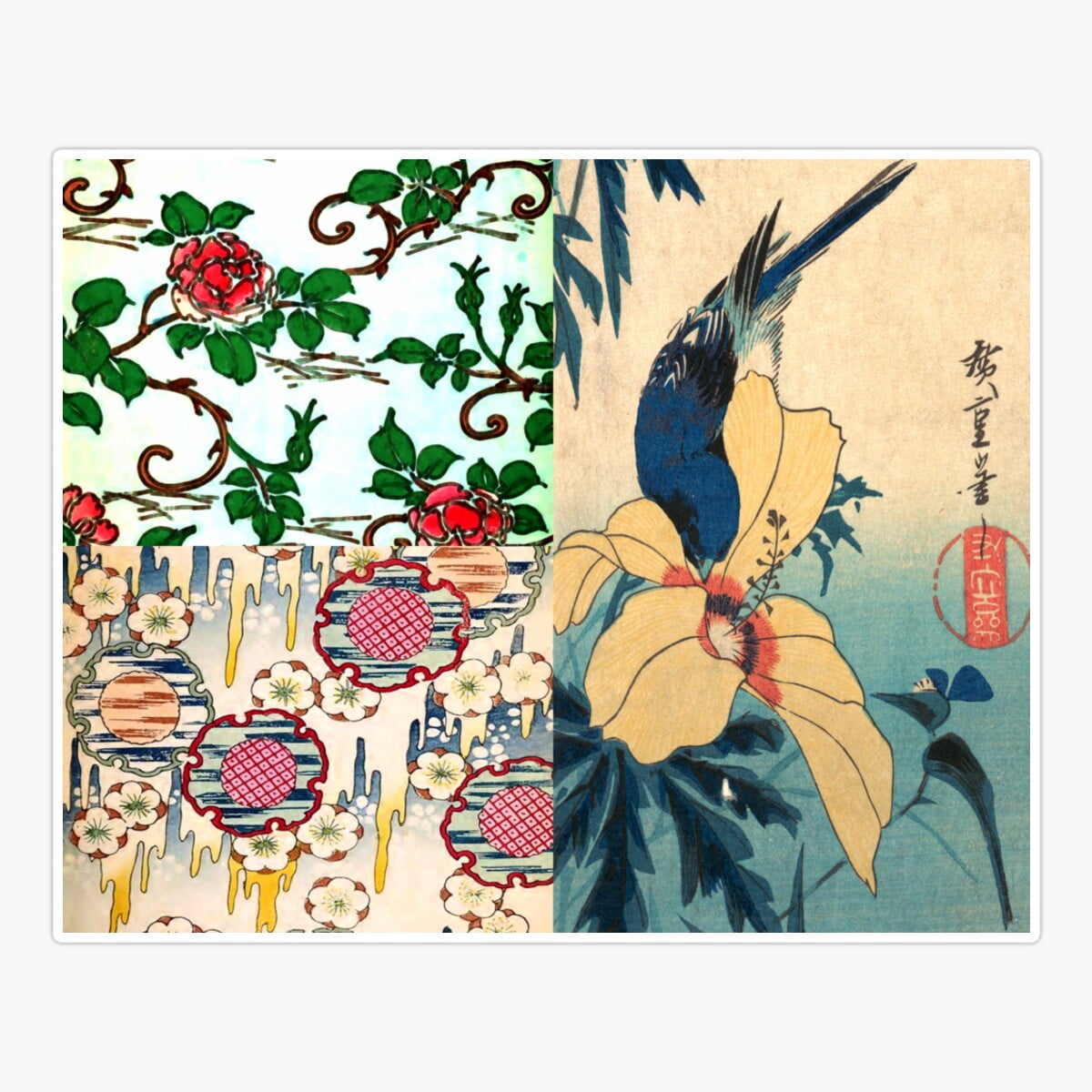 Onim Frilled Lizard Sticker, Phone Decal Water Bottle Stickers Car ...