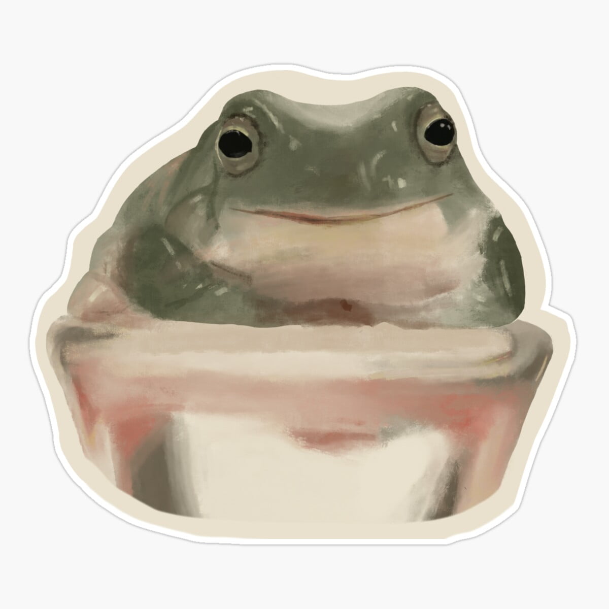 Onim Frog Sticker, Phone Decal Water Bottle Stickers Car Decals, Funny Birthday Gift - Walmart.com