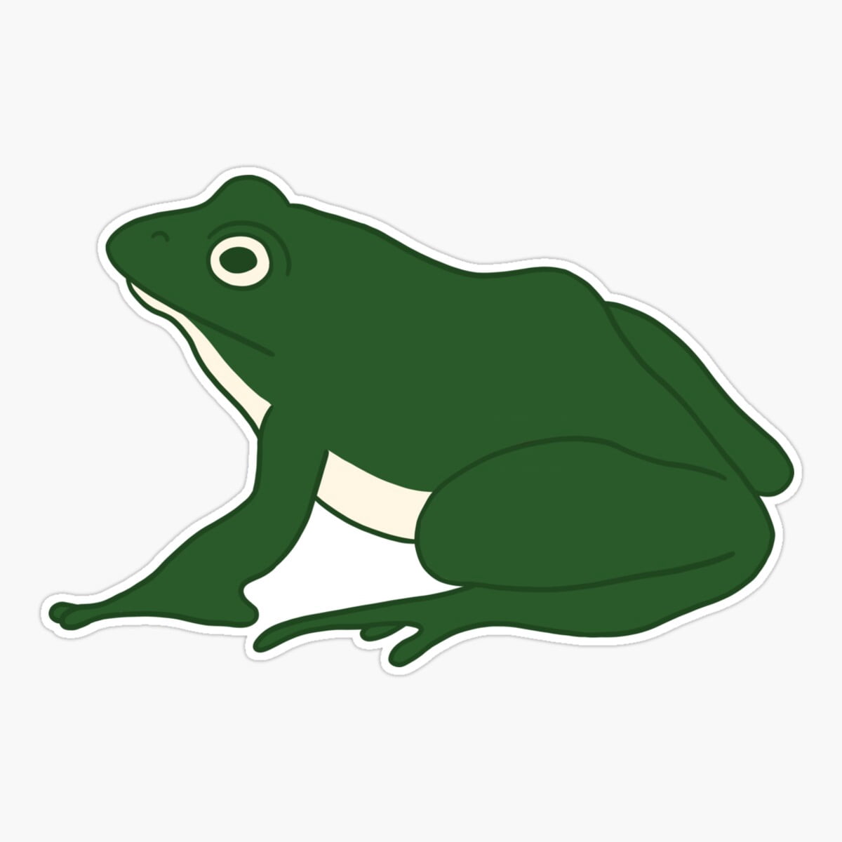 Onim Frog Sticker, Phone Decal Water Bottle Stickers Car Decals, Funny ...