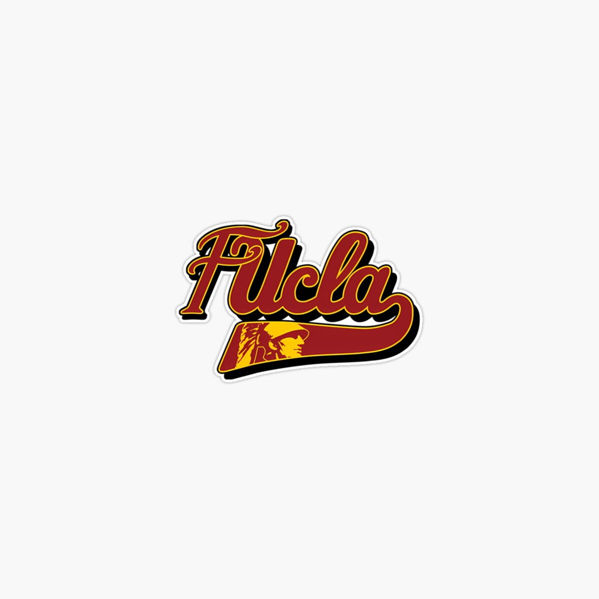 Onim Fucla Logo Sticker, Phone Decal Water Bottle Stickers Car Decals ...
