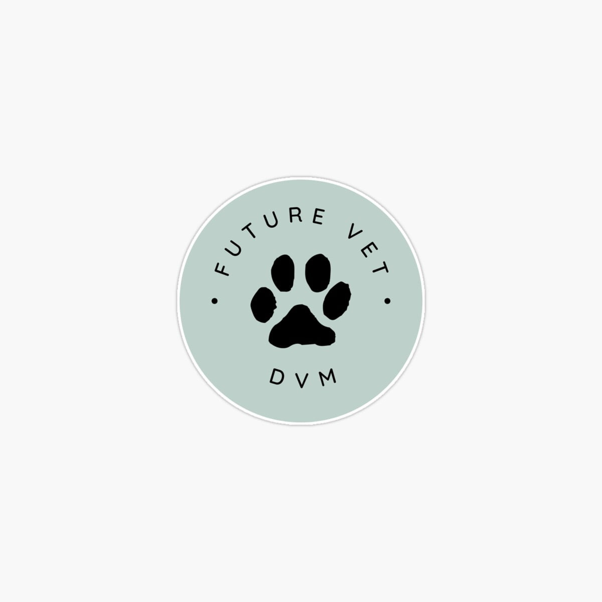 Onim Future Vet Sticker, Phone Decal Water Bottle Stickers Car Decals ...