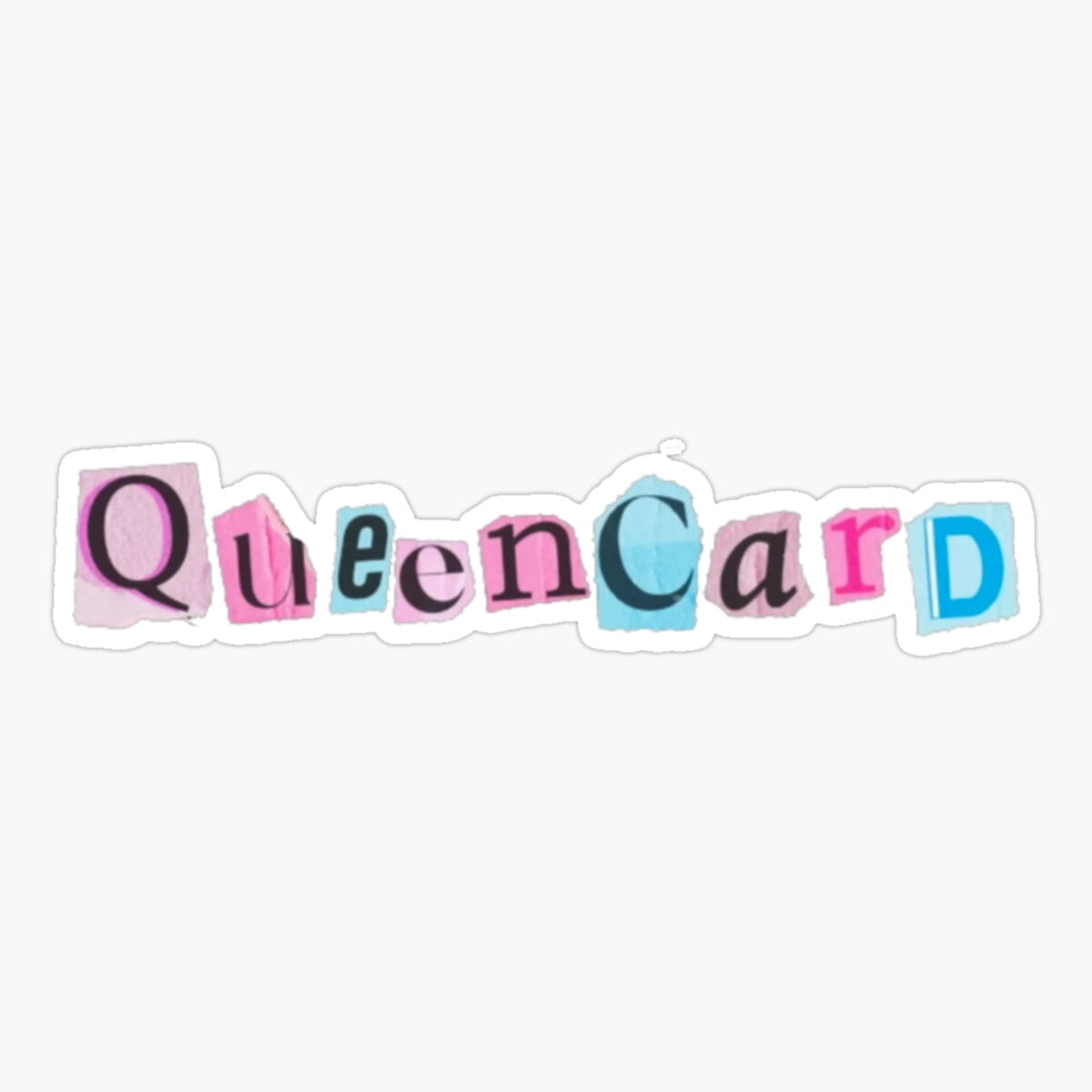 Onim (G)I-Dle Queencard Sticker Sticker, Phone Decal Water Bottle ...