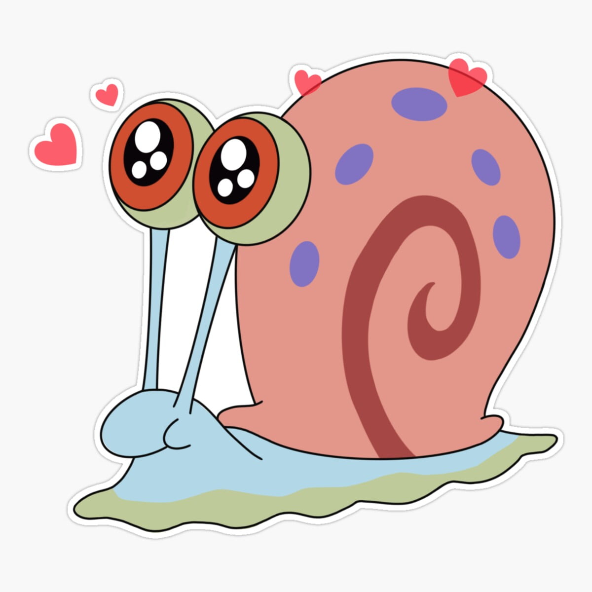 Onim Gary The Snail Sticker, Phone Decal Water Bottle Stickers Car ...