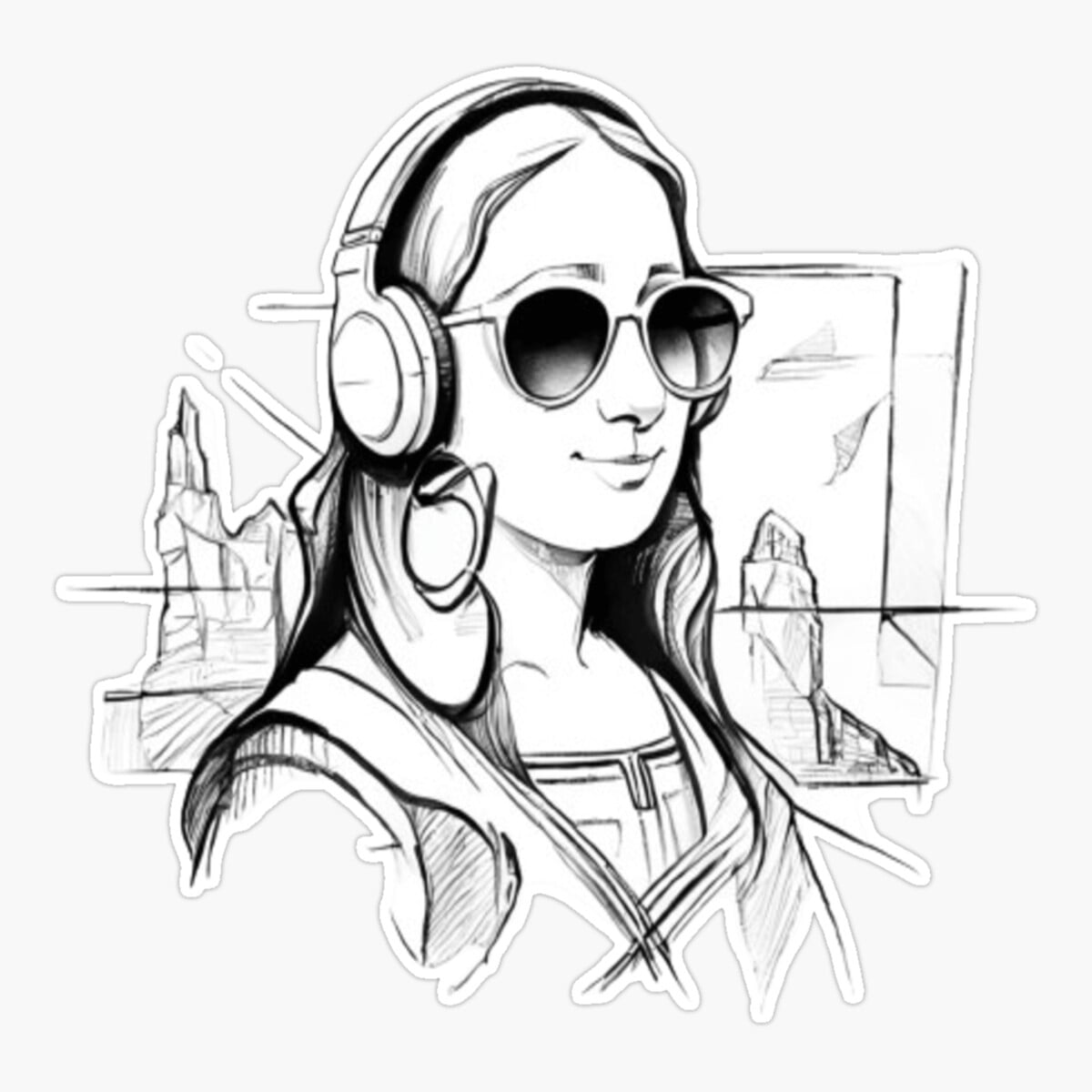 Onim Gen Z Lisa Sticker, Phone Decal Water Bottle Stickers Car Decals ...