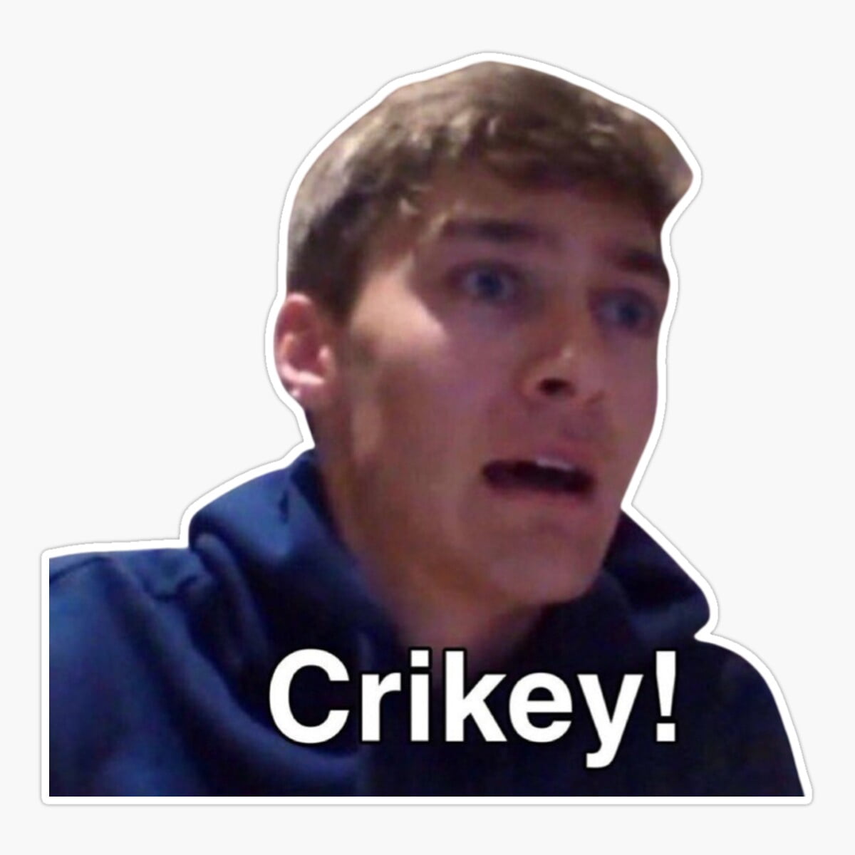 Onim George Russell F1 Formula 1 Meme Sticker Sticker, Phone Decal ...