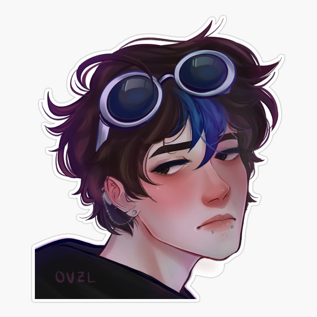 Onim Georgenotfound Punk Sticker Sticker, Phone Decal Water Bottle ...