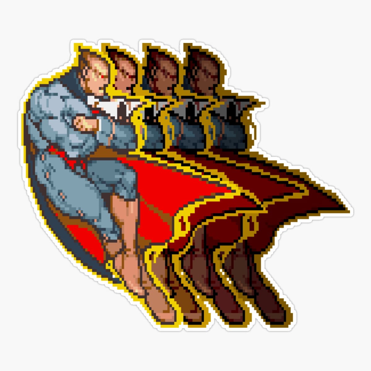 Onim Get A Vb Long Neck Up Ya Ya Dog Sticker, Phone Decal Water Bottle ...