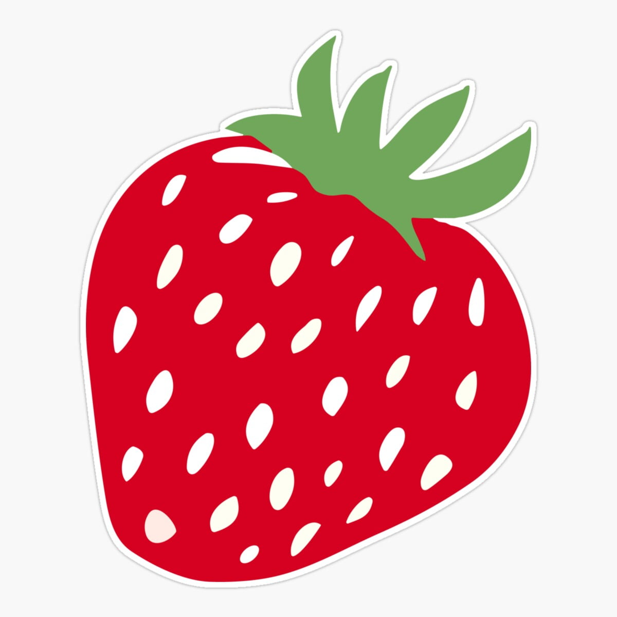 Onim Giant Strawberry Sticker, Phone Decal Water Bottle Stickers Car ...