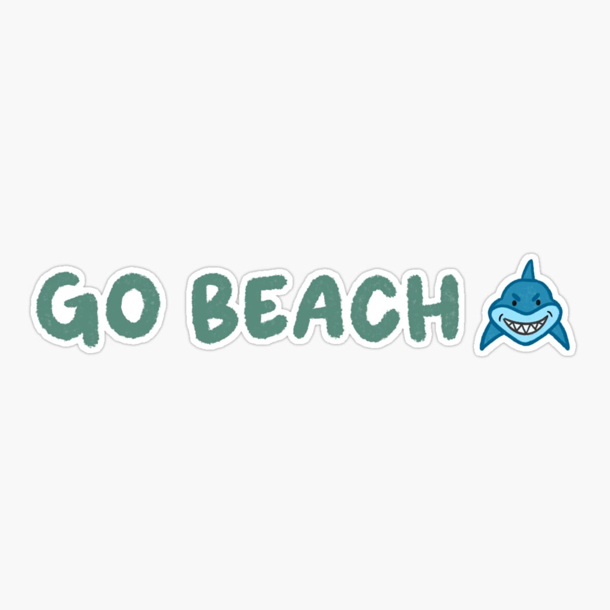 Onim Go Beach! Lbsu Sticker, Phone Decal Water Bottle Stickers Car ...