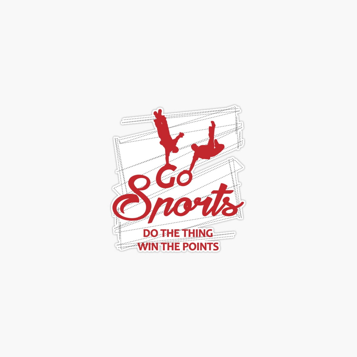 Onim Go Sports, Do The Thing, Win The Points Sticker, Phone Decal Water ...