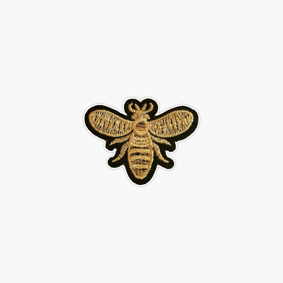 Onim Golden Bee Sticker Sticker, Phone Decal Water Bottle Stickers Car ...