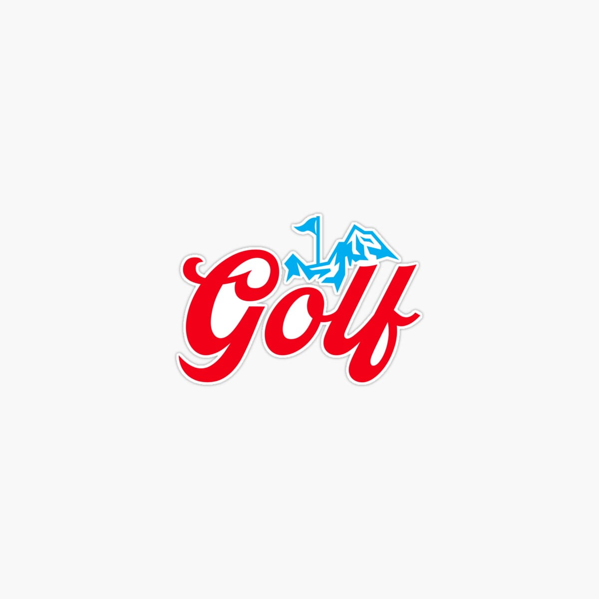 Onim Golf Course Sticker, Phone Decal Water Bottle Stickers Car Decals ...