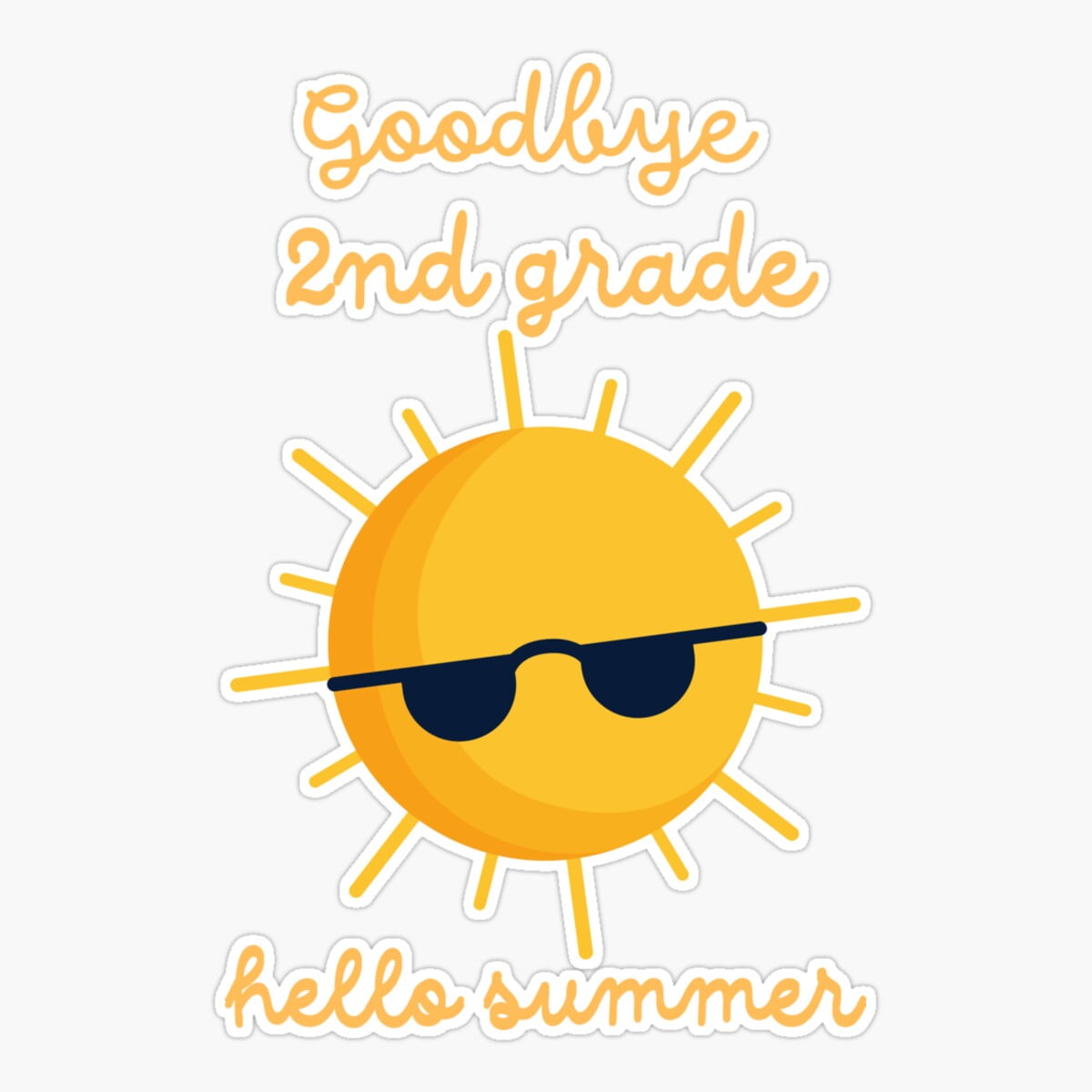 Onim Goodbye 2Nd Grade Hello Summer, Happy Last Day Of School, Hello ...