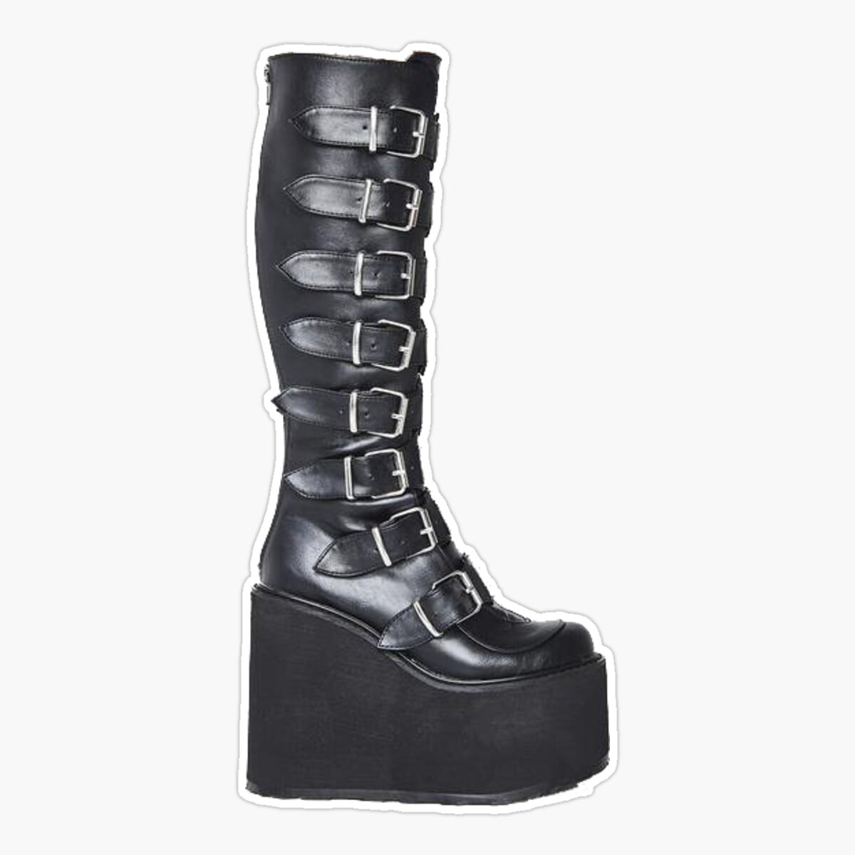 Onim Goth Boots Sticker, Phone Decal Water Bottle Stickers Car Decals ...