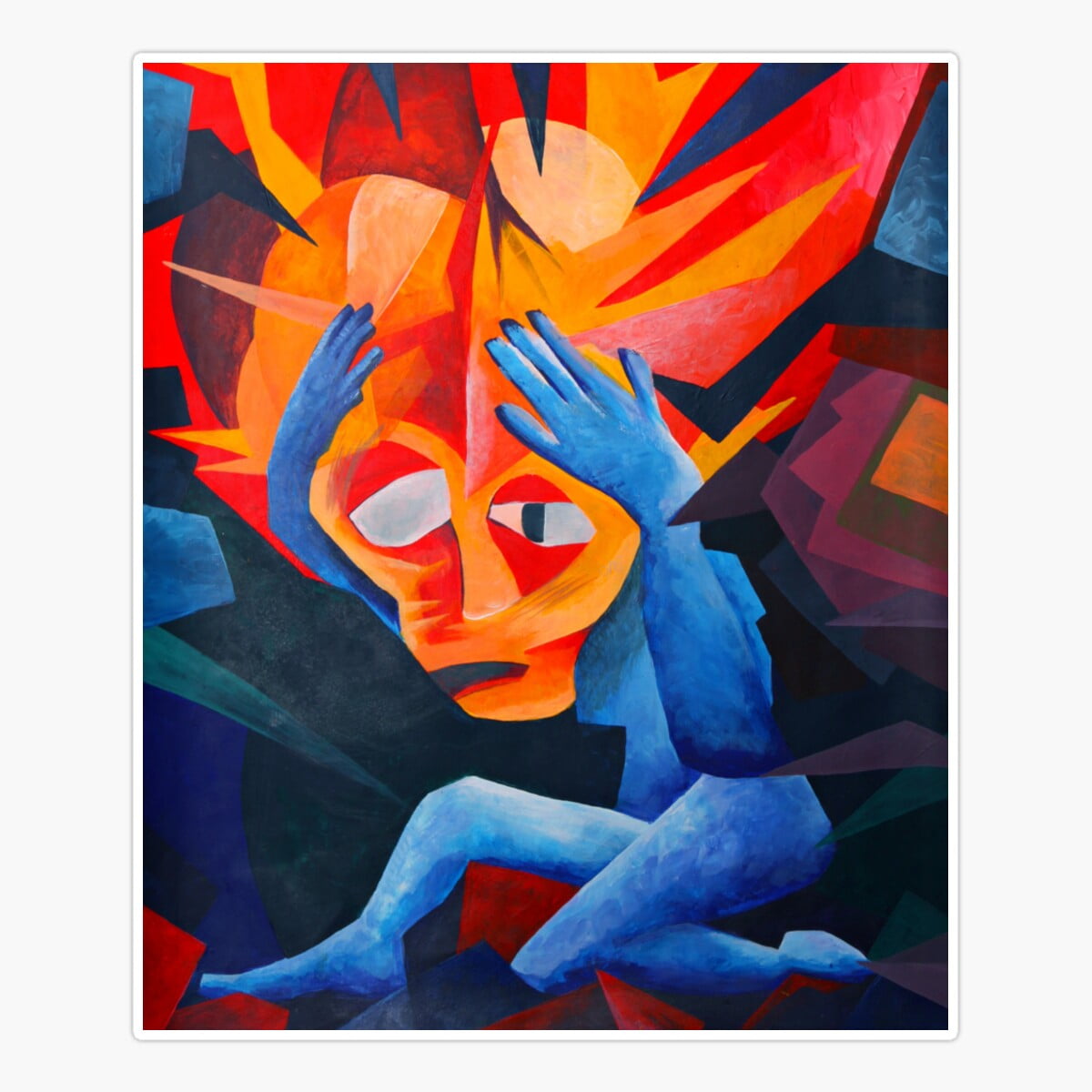 Onim Grief Sticker, Phone Decal Water Bottle Stickers Car Decals, Funny ...