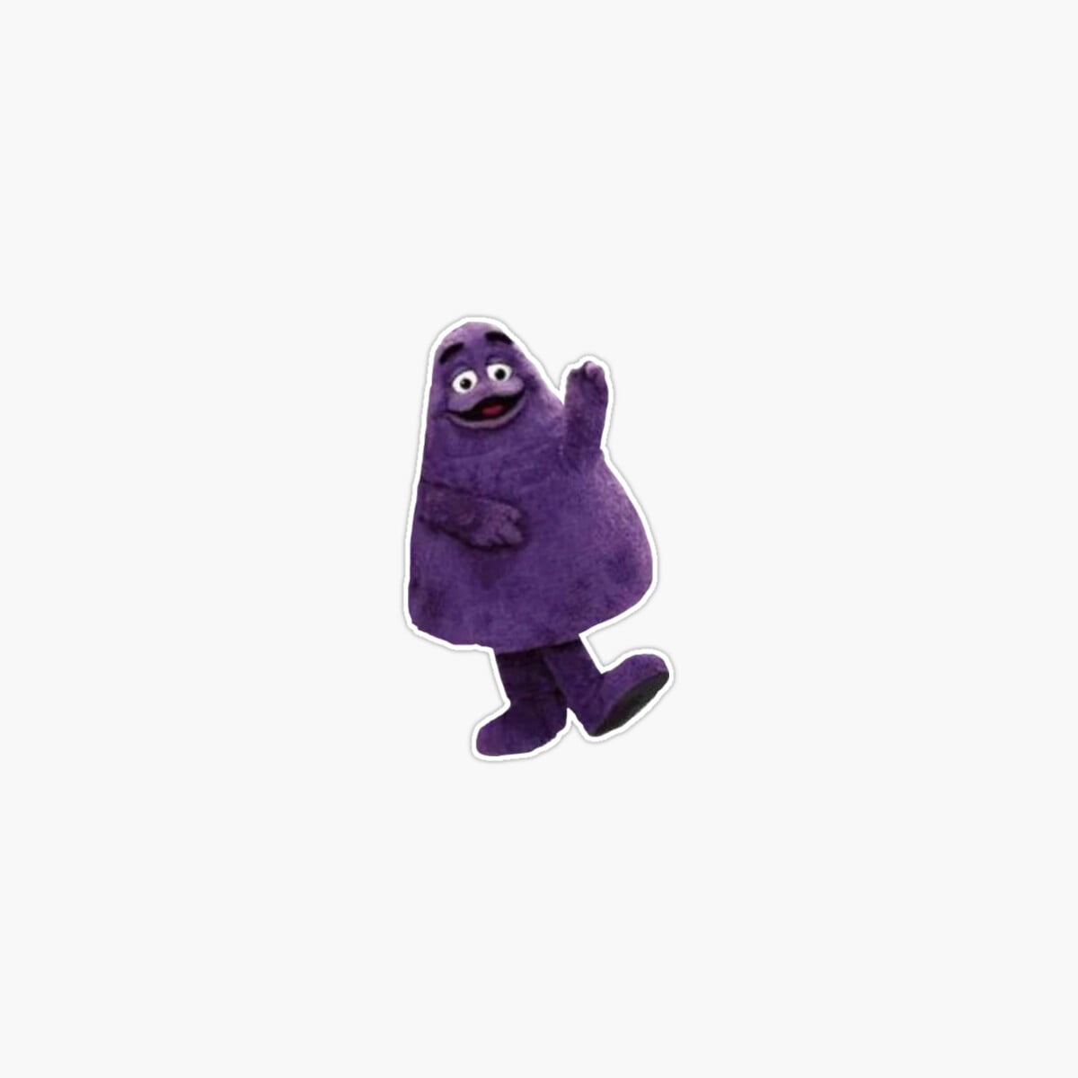 Onim Grimace Mcdonalds Sticker, Phone Decal Water Bottle Stickers Car ...