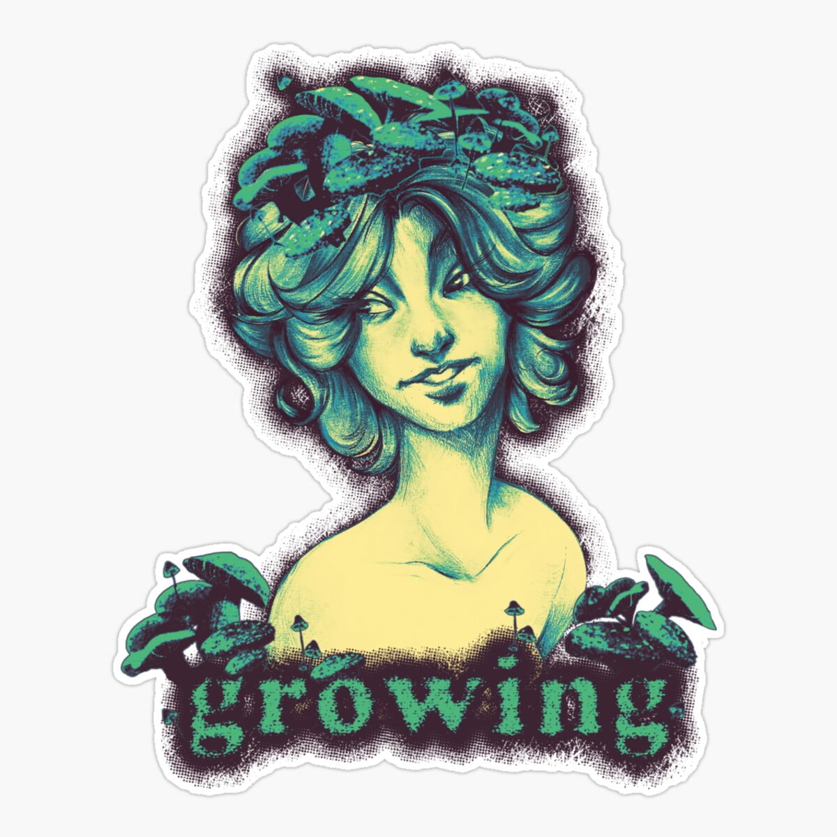 Onim Growing Sticker, Phone Decal Water Bottle Stickers Car Decals ...