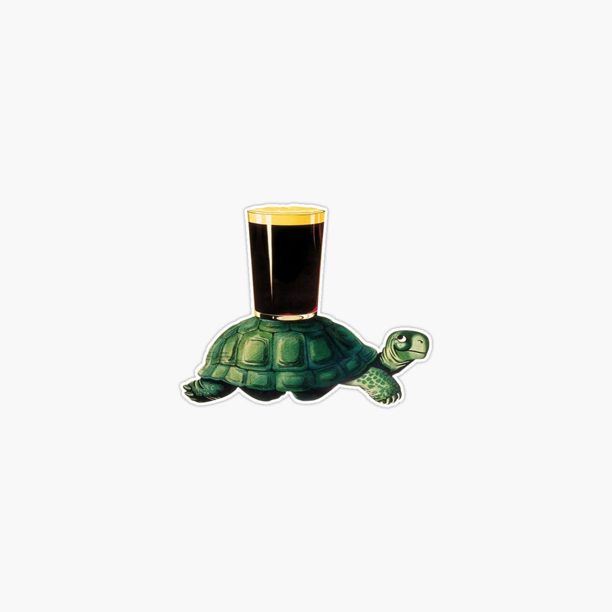 Onim Guinness Turtle Sticker, Phone Decal Water Bottle Stickers Car ...