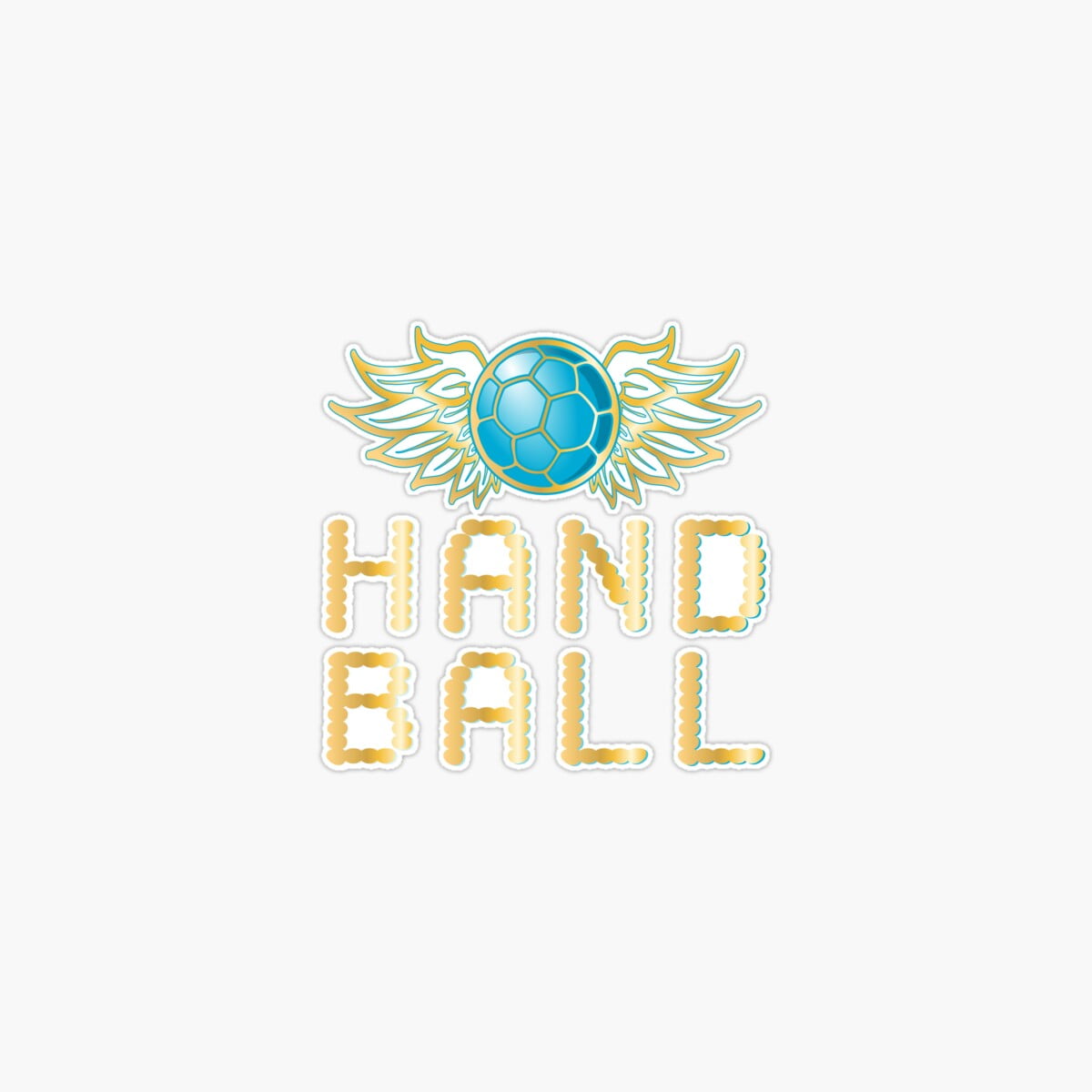 Onim Handball Sticker, Phone Decal Water Bottle Stickers Car Decals ...