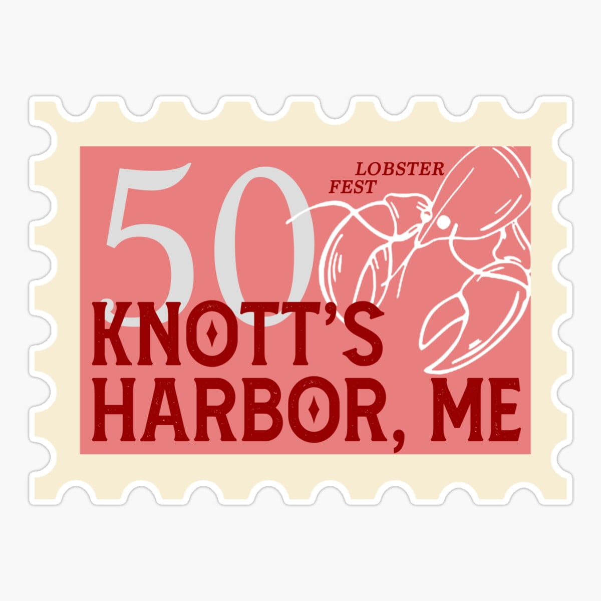 Onim Happy Place Emily Henry Knott'S Harbor Sticker Sticker, Phone ...