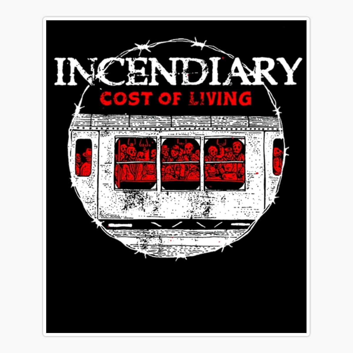 Onim Hardcore Punk Band Rock Music Incendiary Ngupipaygeh Graphic Cost ...