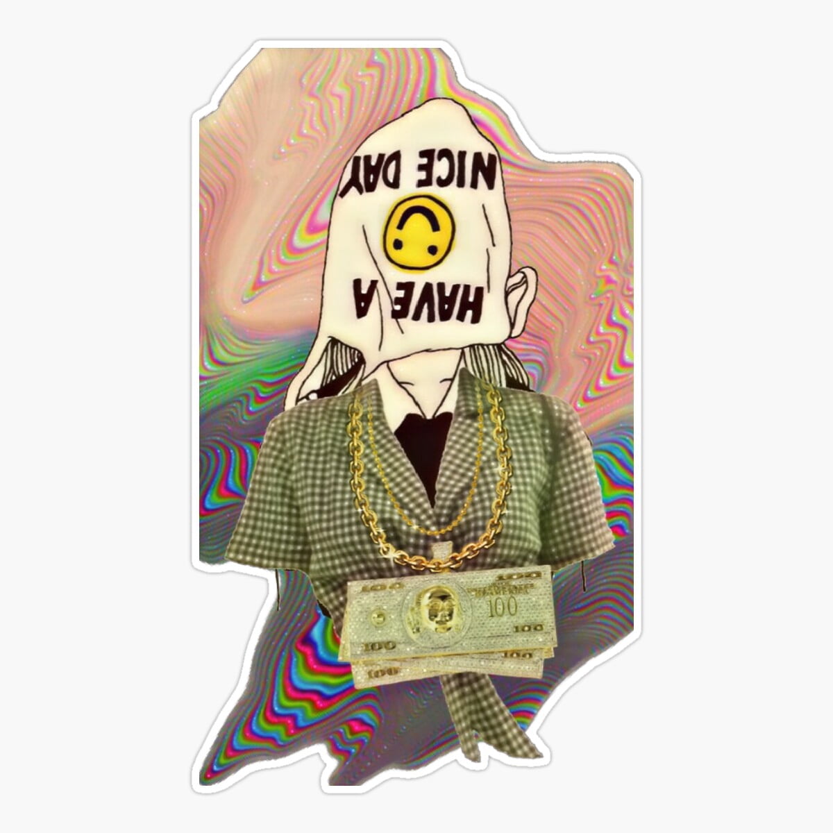 Onim Have A Nice Day! Sticker, Phone Decal Water Bottle Stickers Car ...