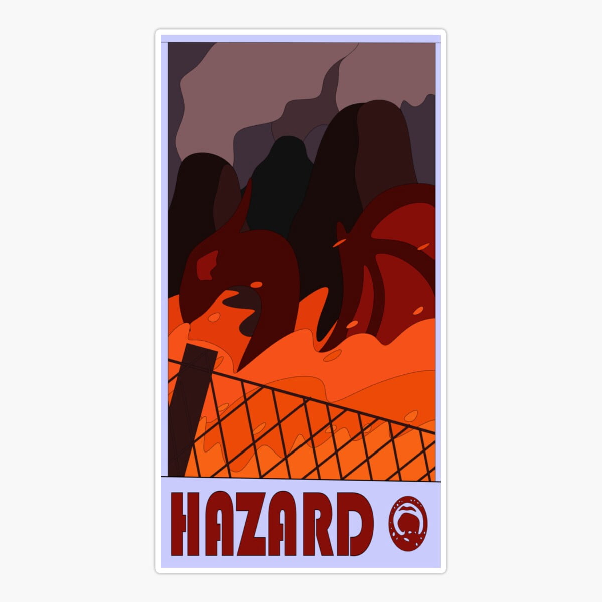 Onim Hazard (Punk Hazard) Sticker, Phone Decal Water Bottle Stickers ...