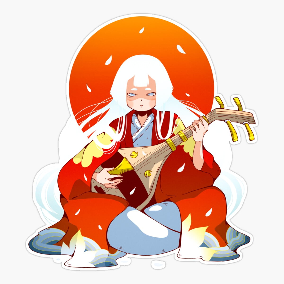 Onim Heike Monogatari Sticker, Phone Decal Water Bottle Stickers Car ...