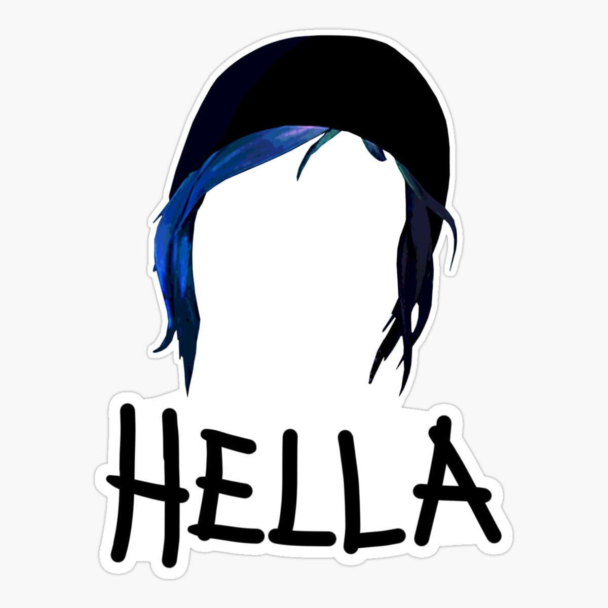 Onim Hella Chloe Sticker, Phone Decal Water Bottle Stickers Car Decals ...