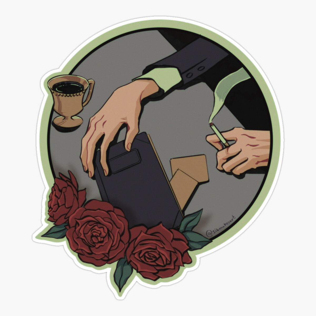 Onim Henry Winter Sticker, Phone Decal Water Bottle Stickers Car Decals ...