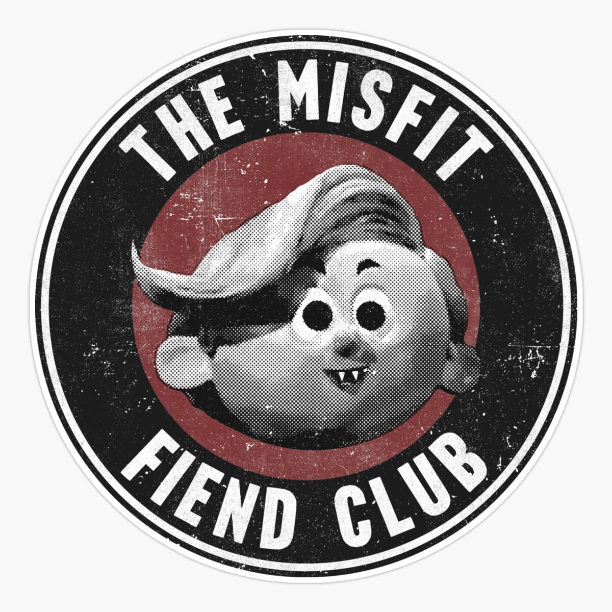 Onim Hermey Misfit Fiends Club Sticker, Phone Decal Water Bottle ...