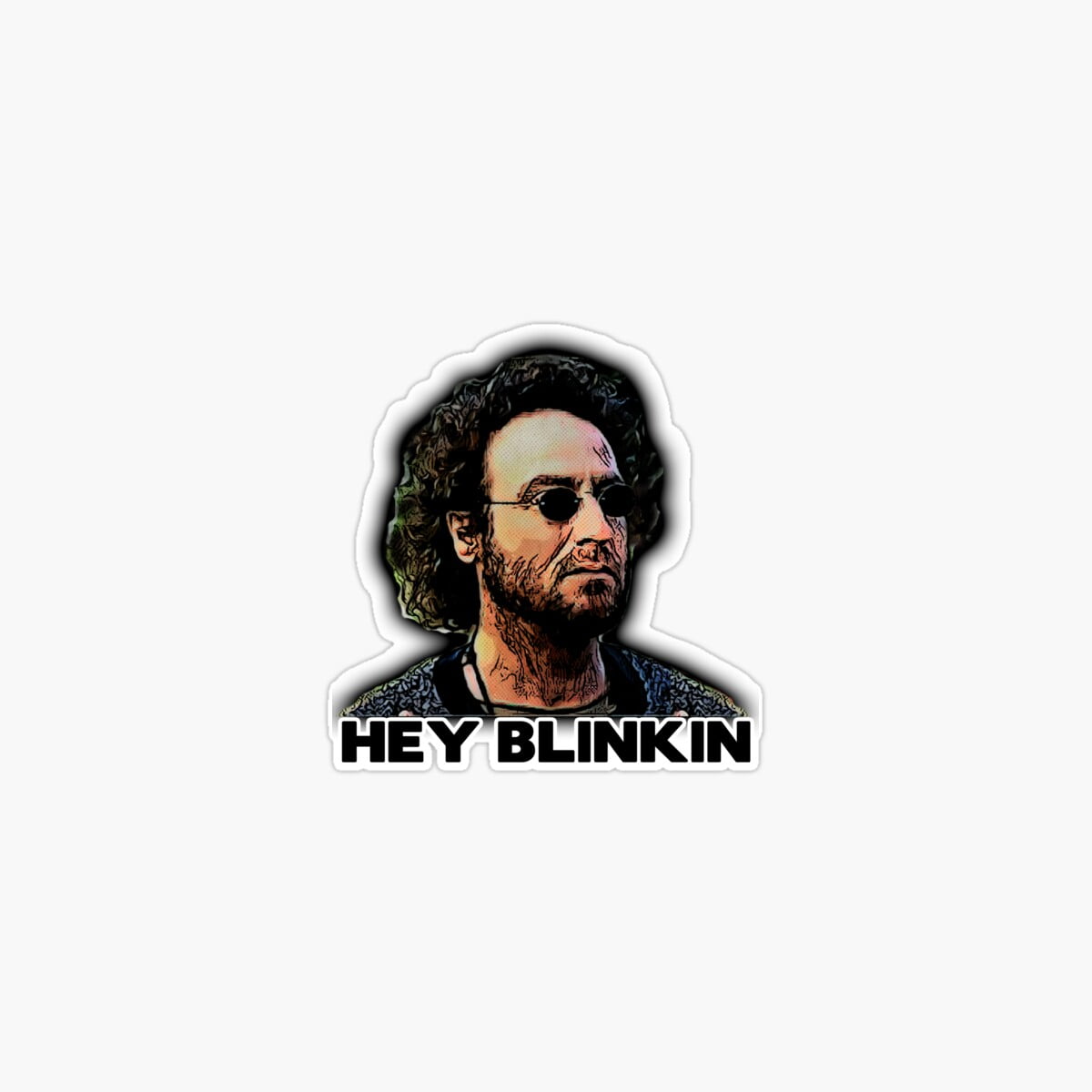 Onim Hey Blinkin Sticker, Phone Decal Water Bottle Stickers Car Decals ...