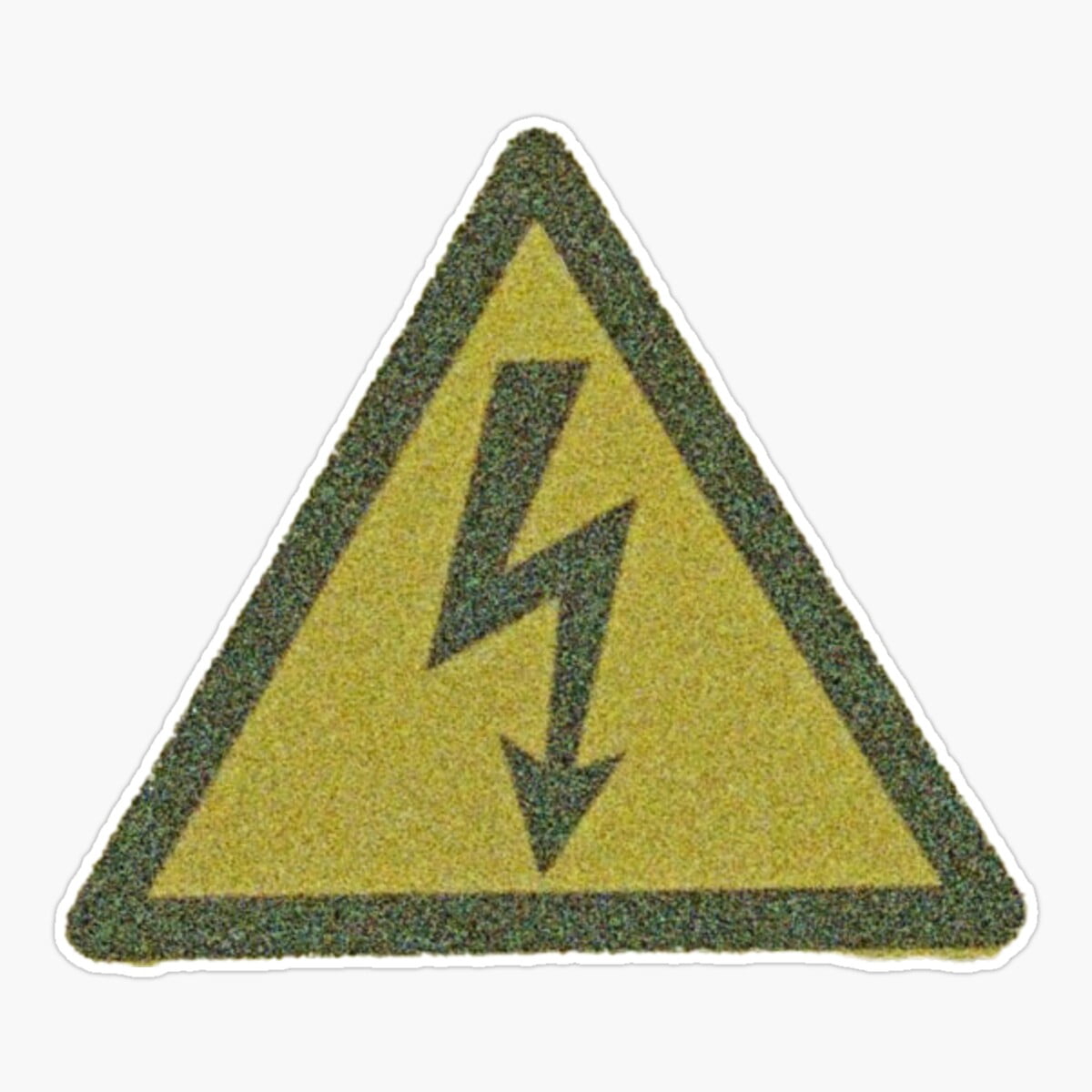 Onim High Voltage Danger Sign Sticker, Phone Decal Water Bottle ...