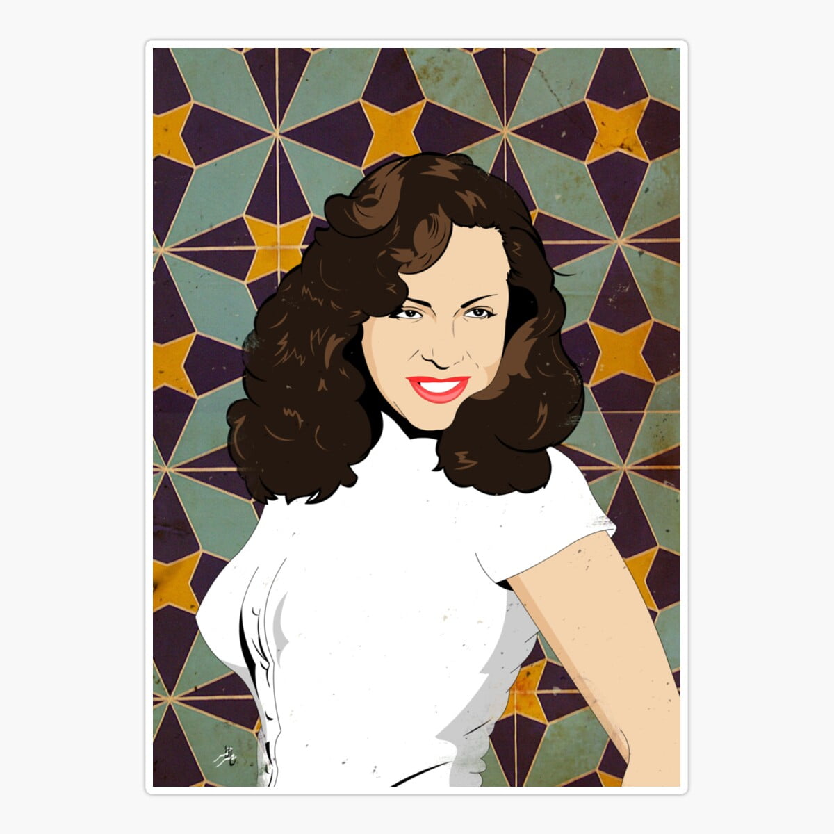 Onim Hind Rostom Sticker, Phone Decal Water Bottle Stickers Car Decals ...