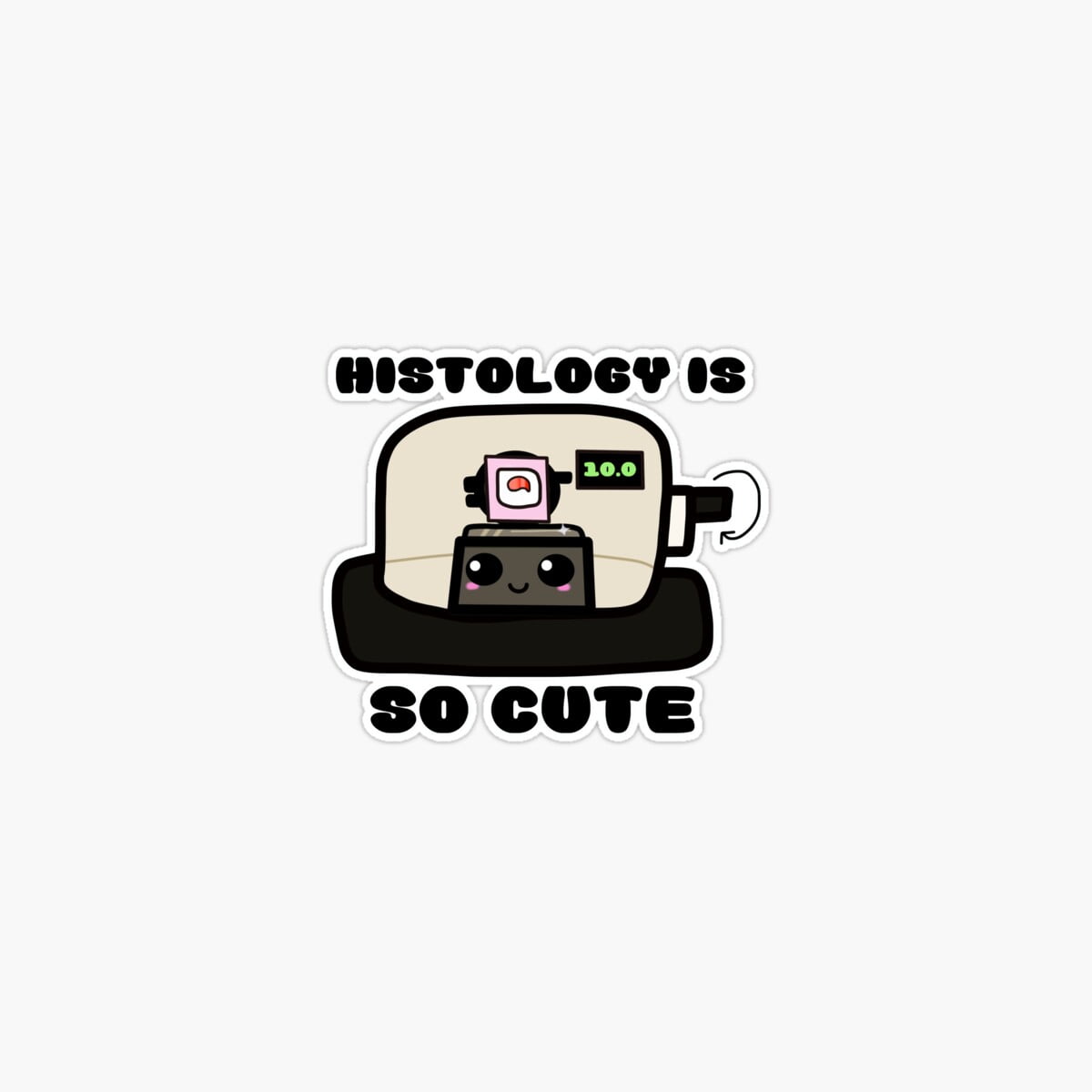 Onim Histology Is So Cute Sticker, Phone Decal Water Bottle Stickers ...