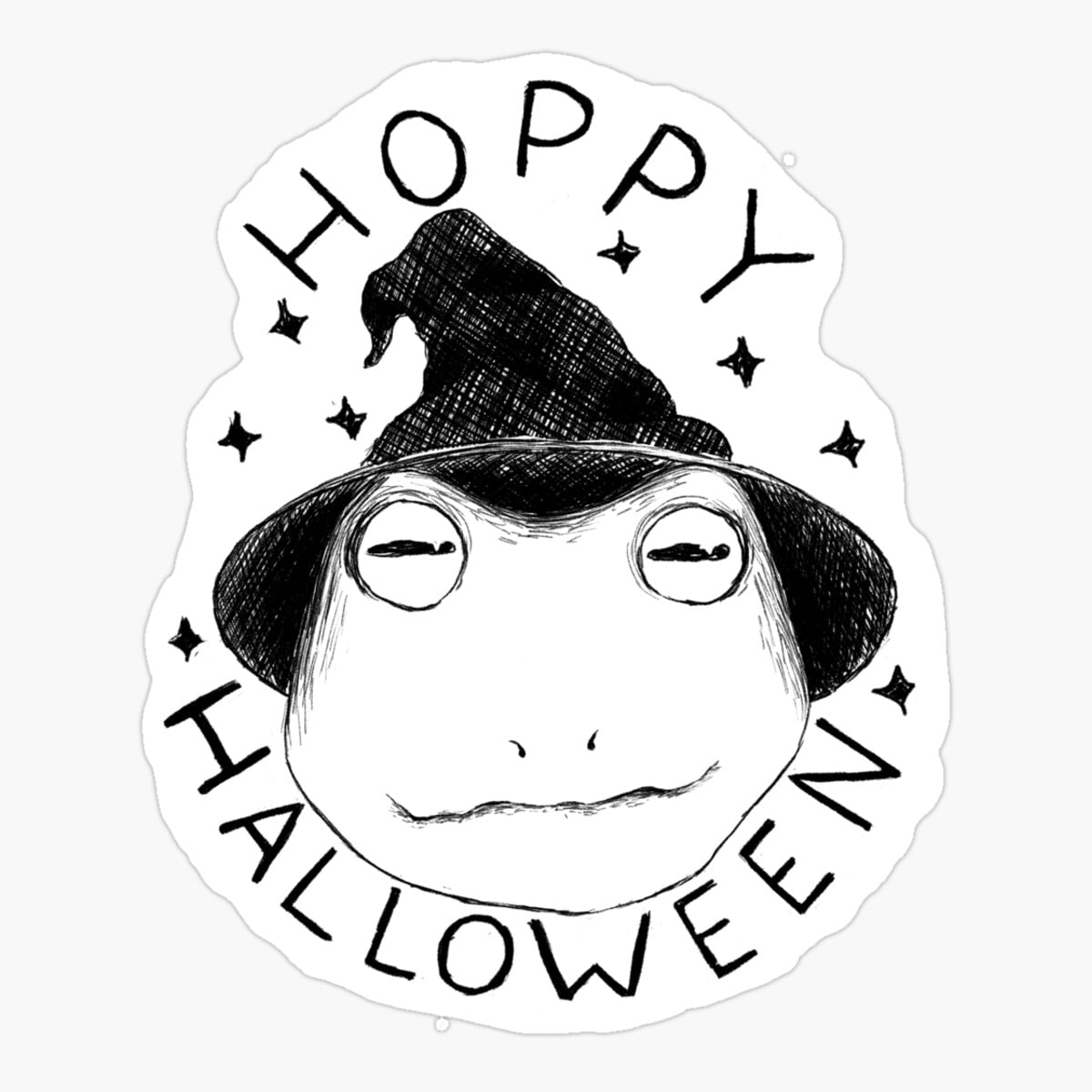 Onim Hoppy Halloween! Sticker, Phone Decal Water Bottle Stickers Car ...