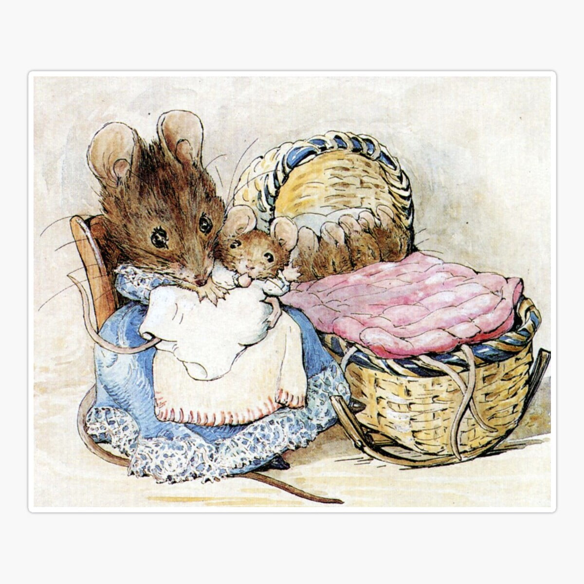 Onim Hunca Munca And Her Babies - Tale Of Two Bad Mice Beatrix Potter ...
