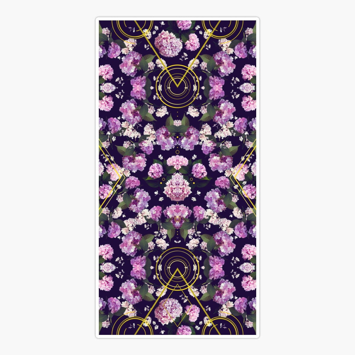 Onim Hydrangea Alchemy Sticker, Phone Decal Water Bottle Stickers Car ...