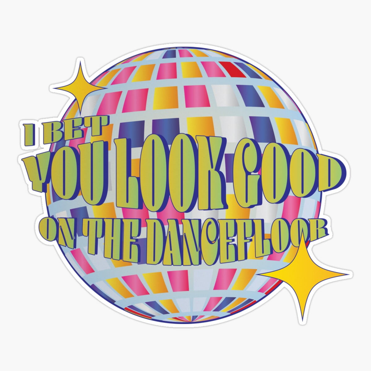 Onim I Bet You Look Good On The Dance Floor Arctic Monkeys Sticker ...