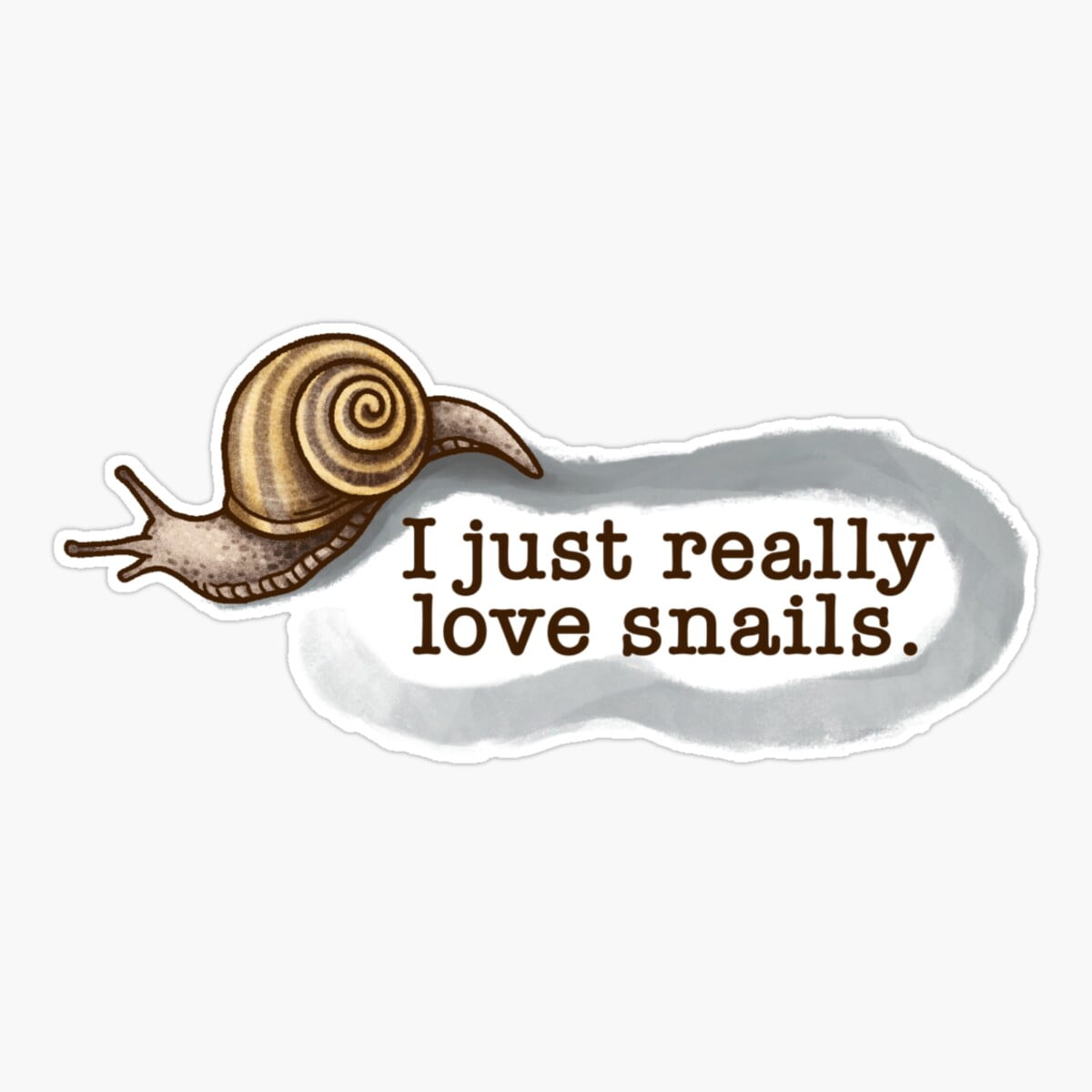 Onim I Love Snails Cute Snail Slug Cottagecore Fairy Grunge Fairycore Woods Forestcore Mosscore ...