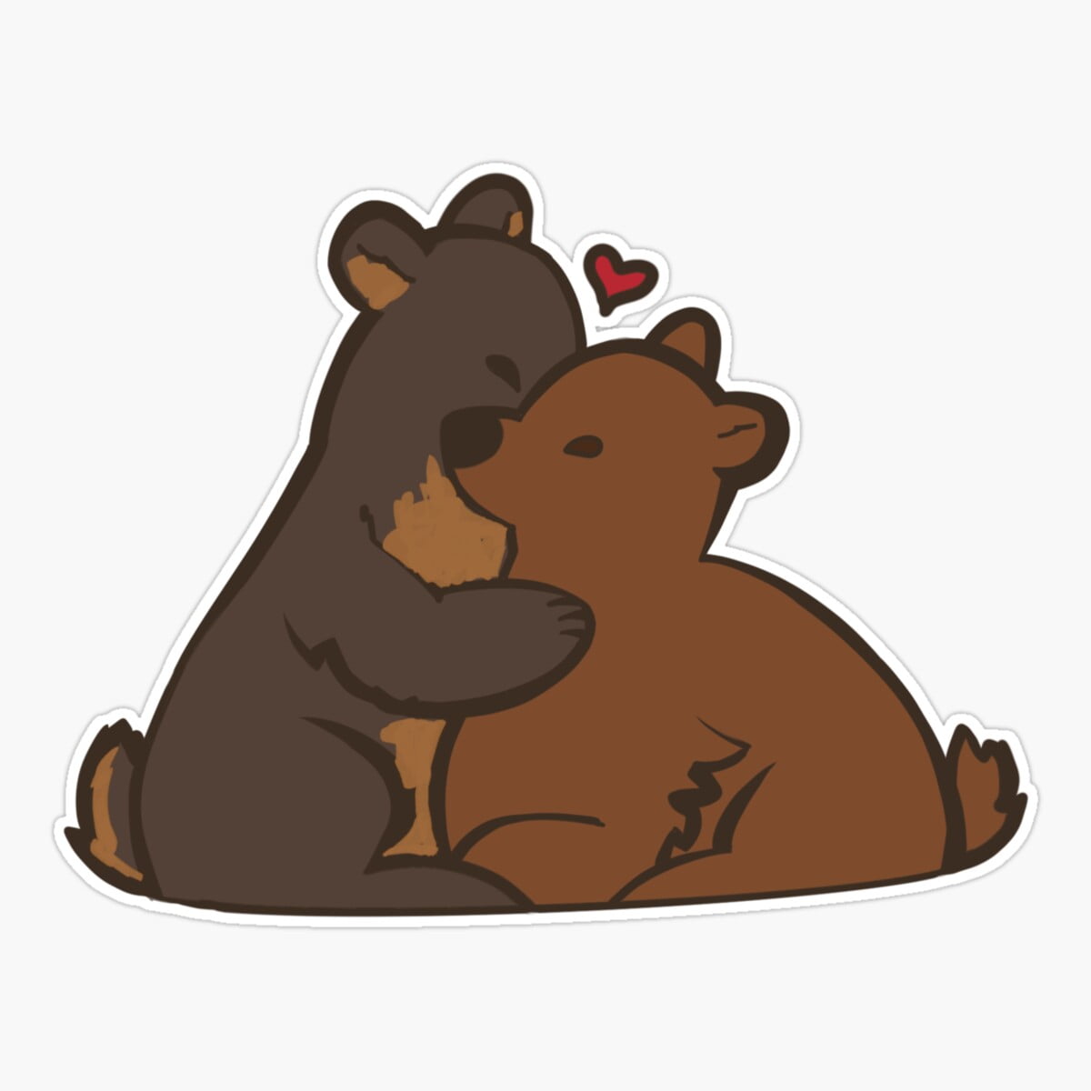 Onim I Love You Bear-Y Much Sticker, Phone Decal Water Bottle Stickers ...