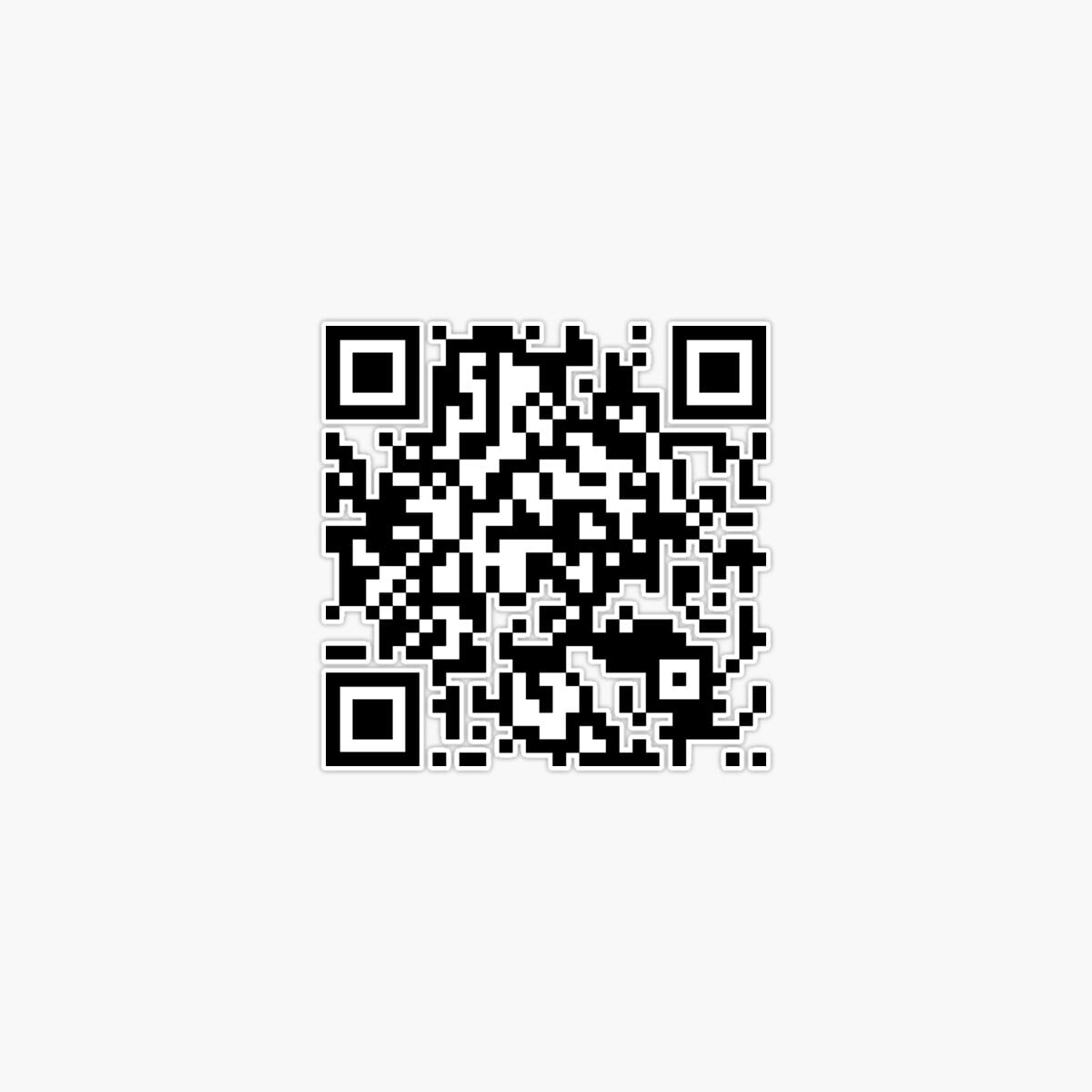 Onim I Need A Hero Shrek 2 Scene Qr Code Sticker, Phone Decal Water ...