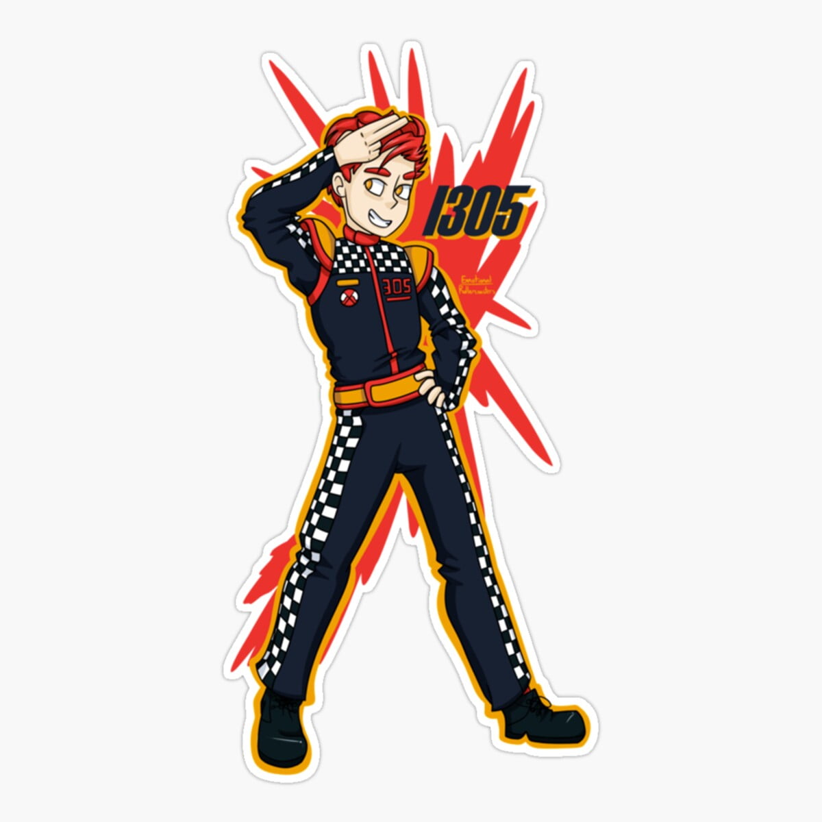 Onim I305 Emotional Rollercoasters Full Body Sticker, Phone Decal Water ...