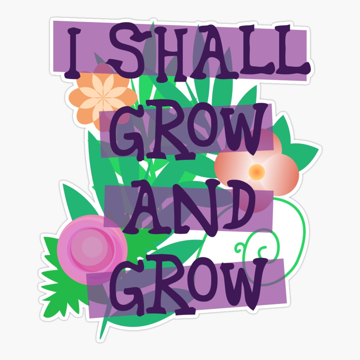 Onim Inhale Exhale Bichon Frise Yoga Sticker, Phone Decal Water Bottle ...