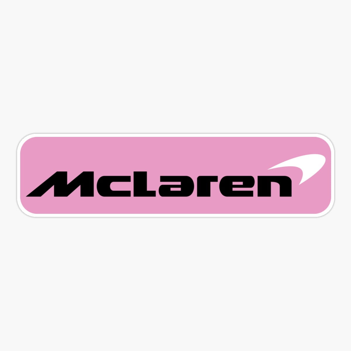 Onim Interpretation Of The Mclaren Formula One Logo Sticker, Phone ...