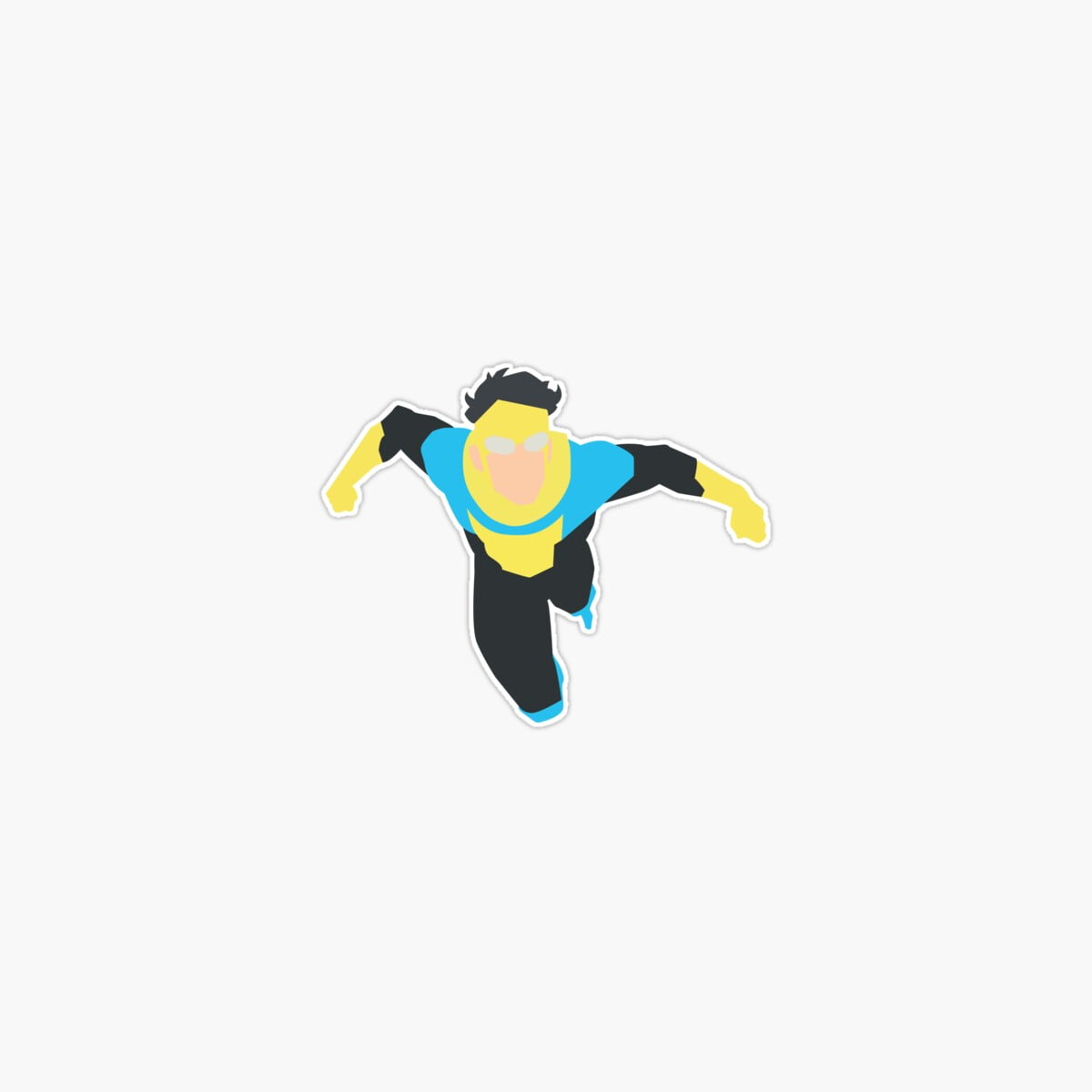 Onim Invincible - Mark Grayson Sticker, Phone Decal Water Bottle ...