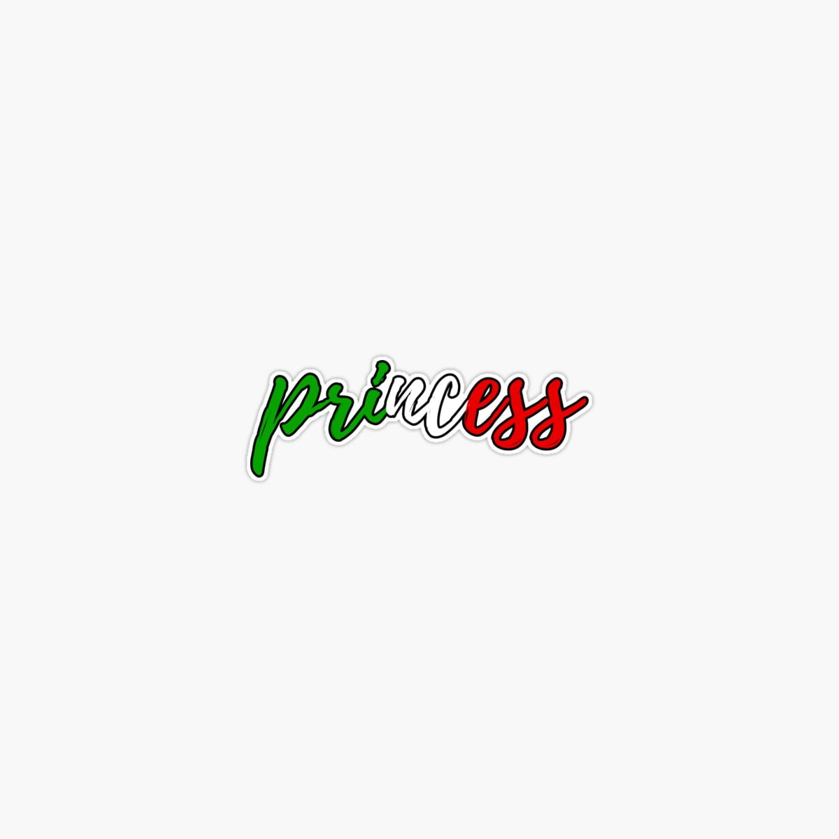 Onim Italian Princess Sticker - Walmart.com