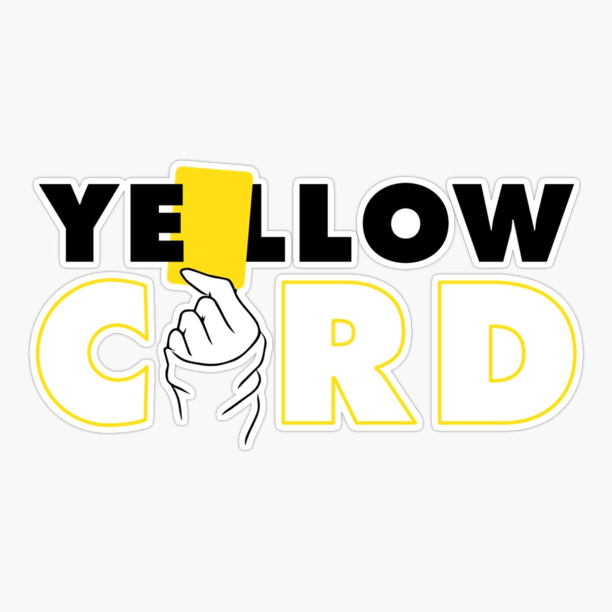 Onim Iu Yellow Card Bbibbi Sticker, Phone Decal Water Bottle Stickers ...