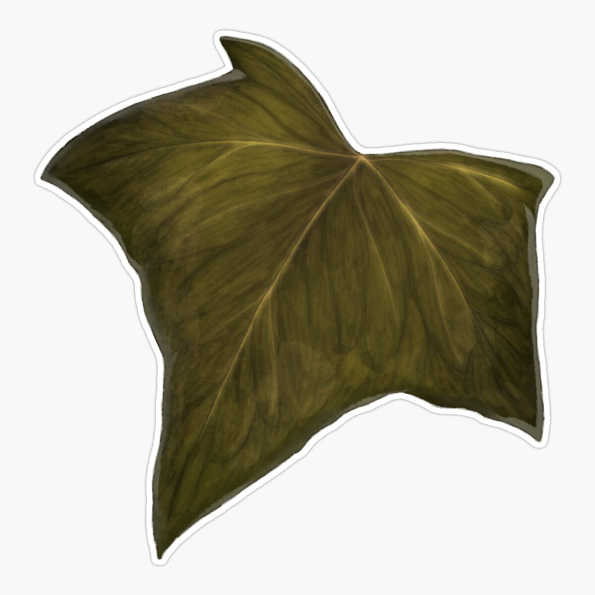 Onim Ivy Leaf Sticker, Phone Decal Water Bottle Stickers Car Decals ...